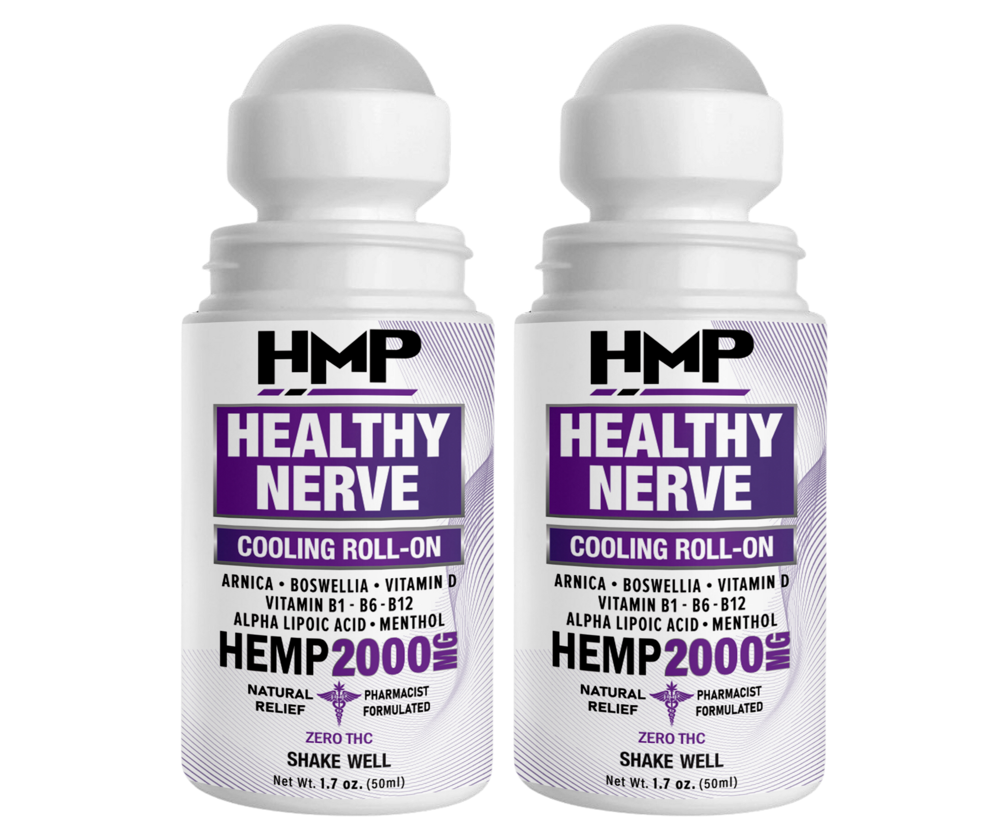 HMP BRANDS HEMP TOPICAL – HEALTHY NERVE ROLL-ON Relief – HMP Brands LLC