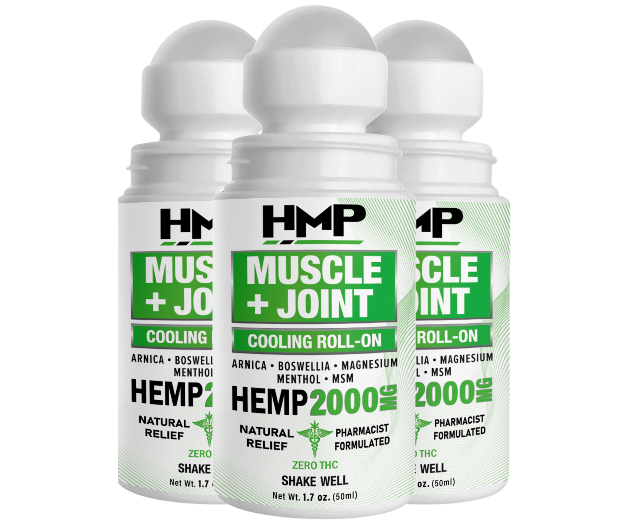 HMP BRANDS HEMP TOPICAL – Muscle & Joint Roll-On Relief – HMP Brands LLC